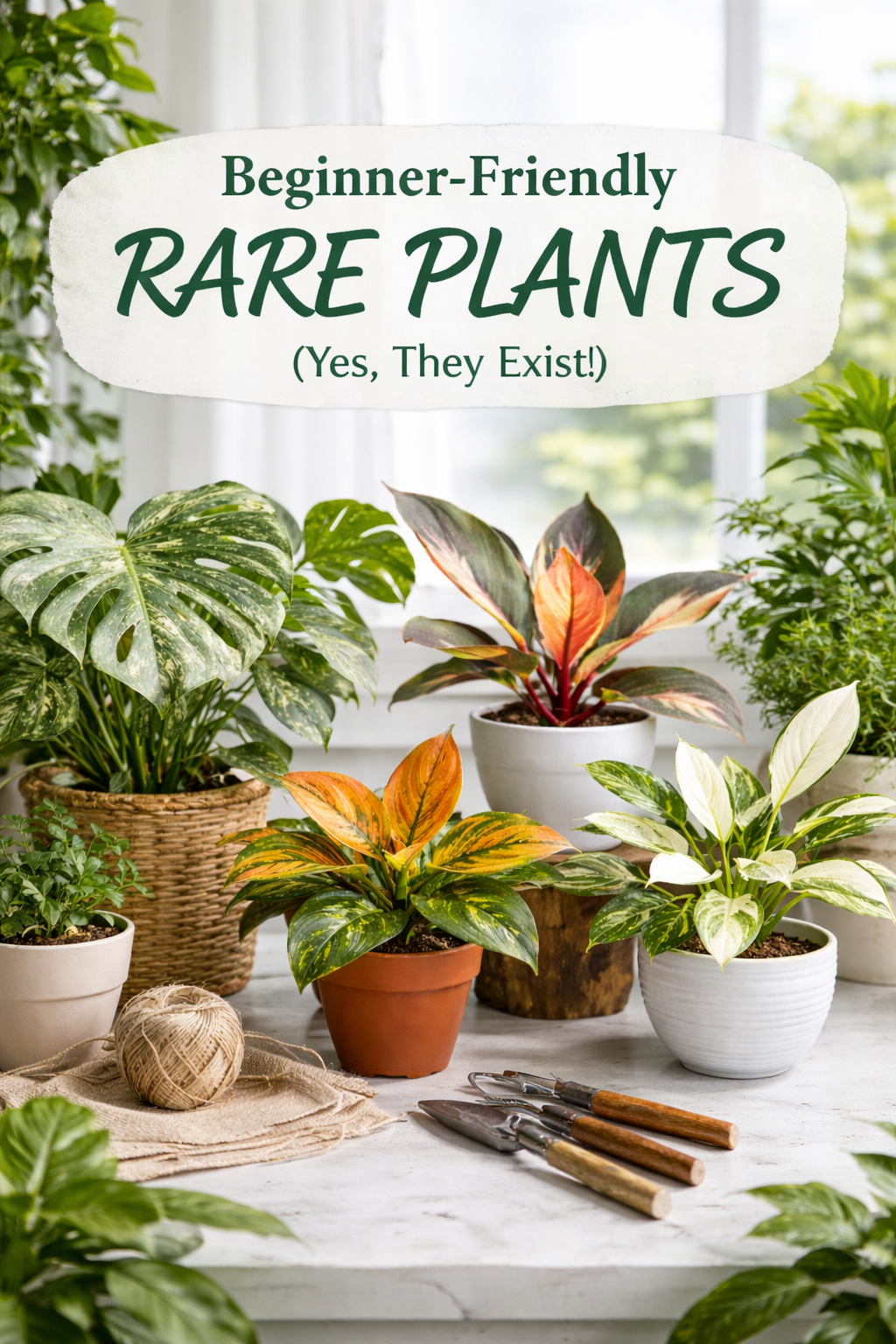 Beginner-Friendly Rare House Plants (Yes, They Exist!) – Jungle Relics